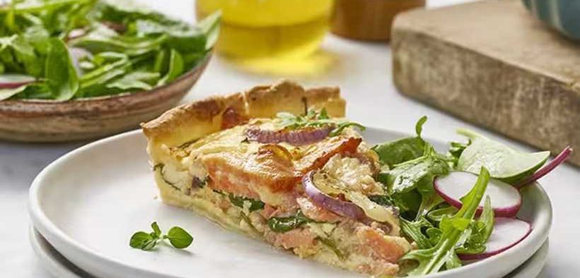 Quiche with Smoked Salmon | Seafood Recipes | Fish Focus
